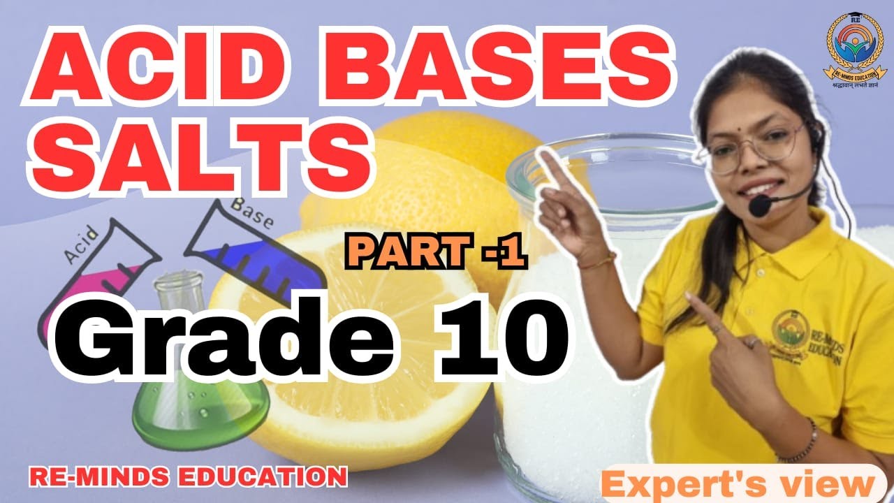 Acid bases and salts grade 10 | Acids, Bases & Salts: The Ultimate Beginner's Guide Part 1 grade ...