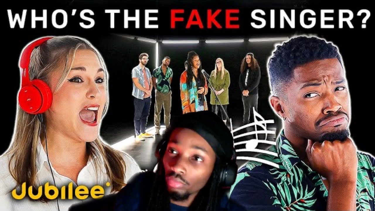TreB Reacts to 6 Singers vs 1 Fake. Can Any of Them Sing? - YouTube