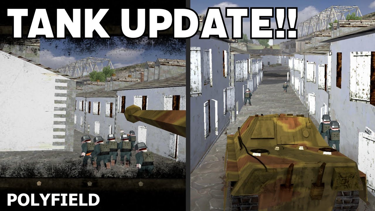 Playing Polyfield v0.7 *TANK* Update - YouTube
