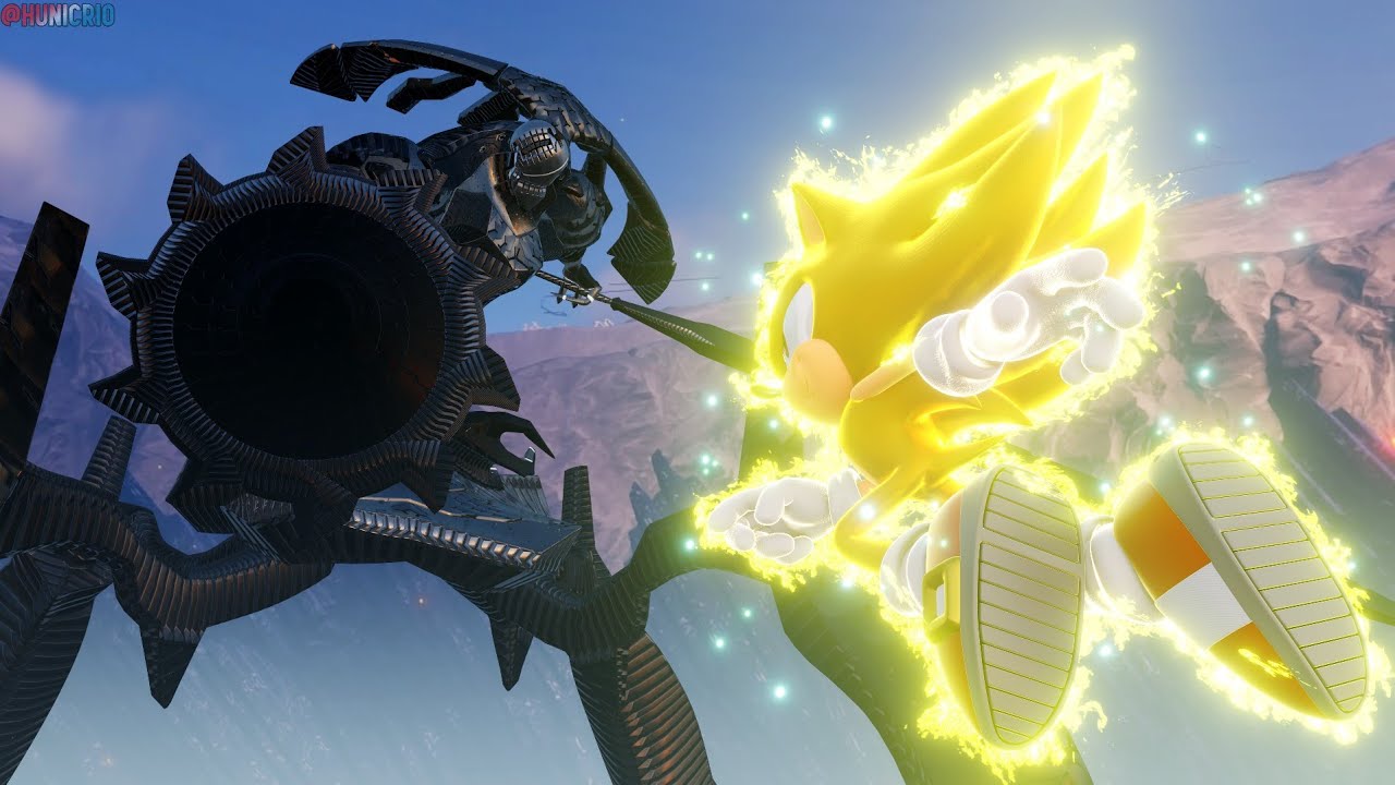 SONIC FRONTIERS Sonic vs. Knight third boss - YouTube