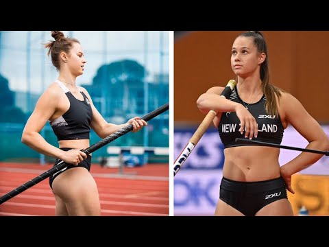 Olivia McTaggart Does The Pole Vault At 2019 Auckland