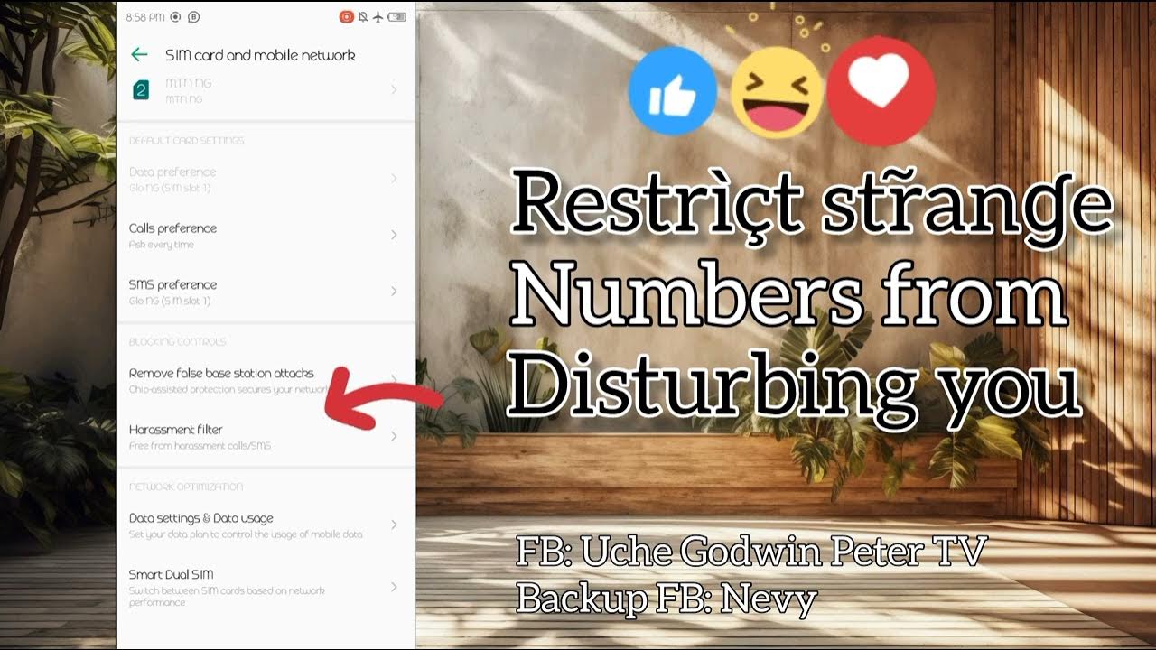How to restrict strange numbers from calling you - YouTube