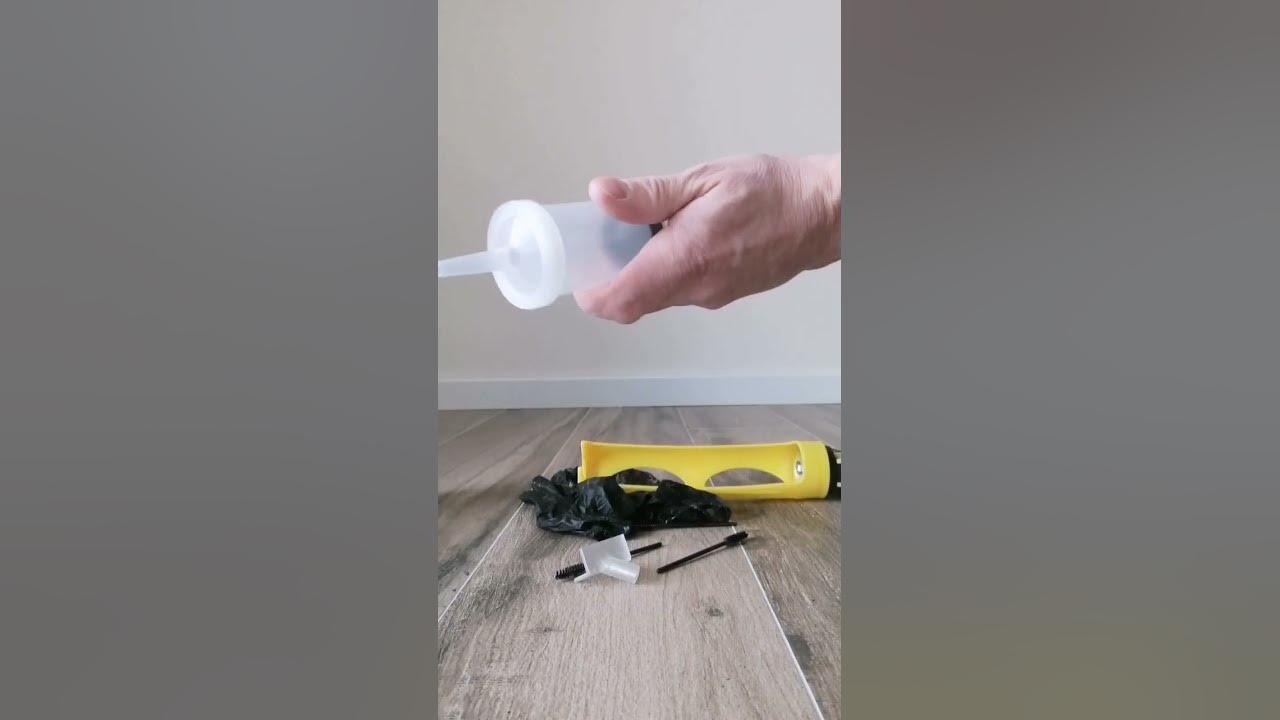 Шприц для эпоксидной затирки#эпоксиднаязатирка #плиточныеработы - YouTube