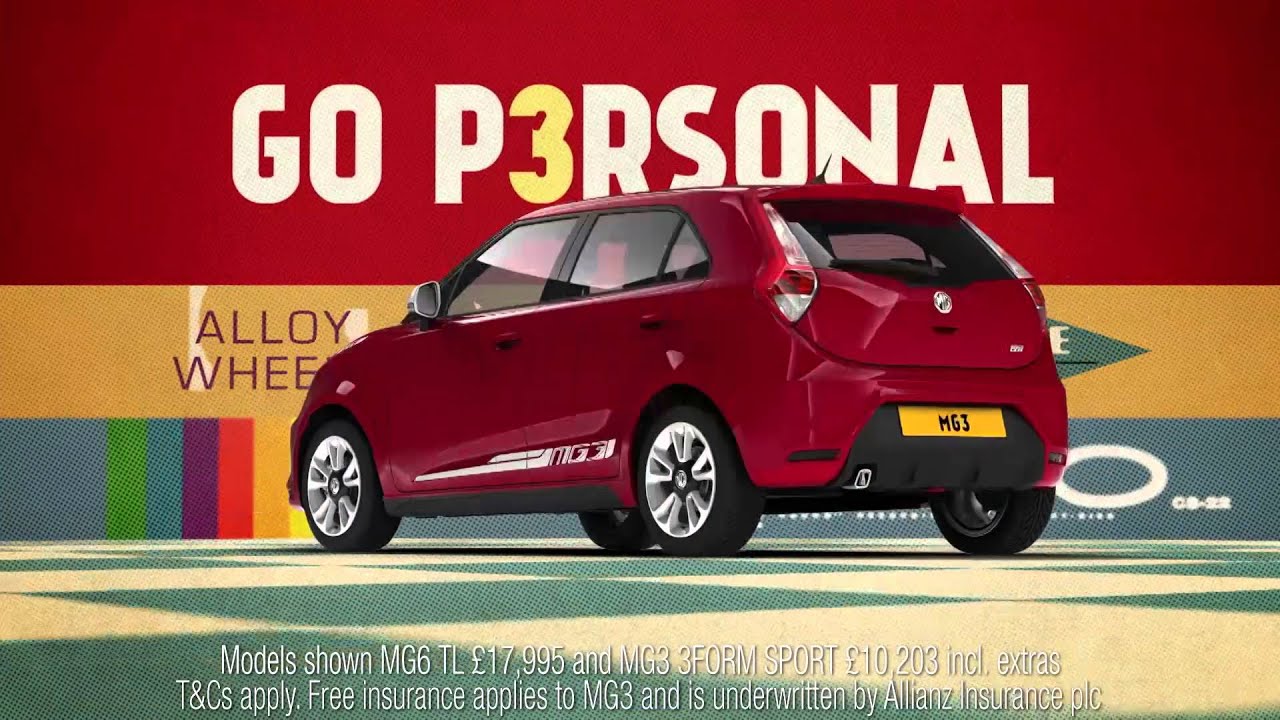 MG TV advert (20 second version) - YouTube