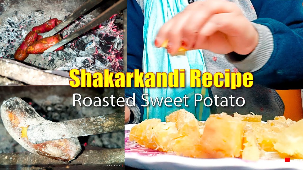 Roasted Sweet Potato Recipe In Just Few Mins | Shakarkandi Recipe ...