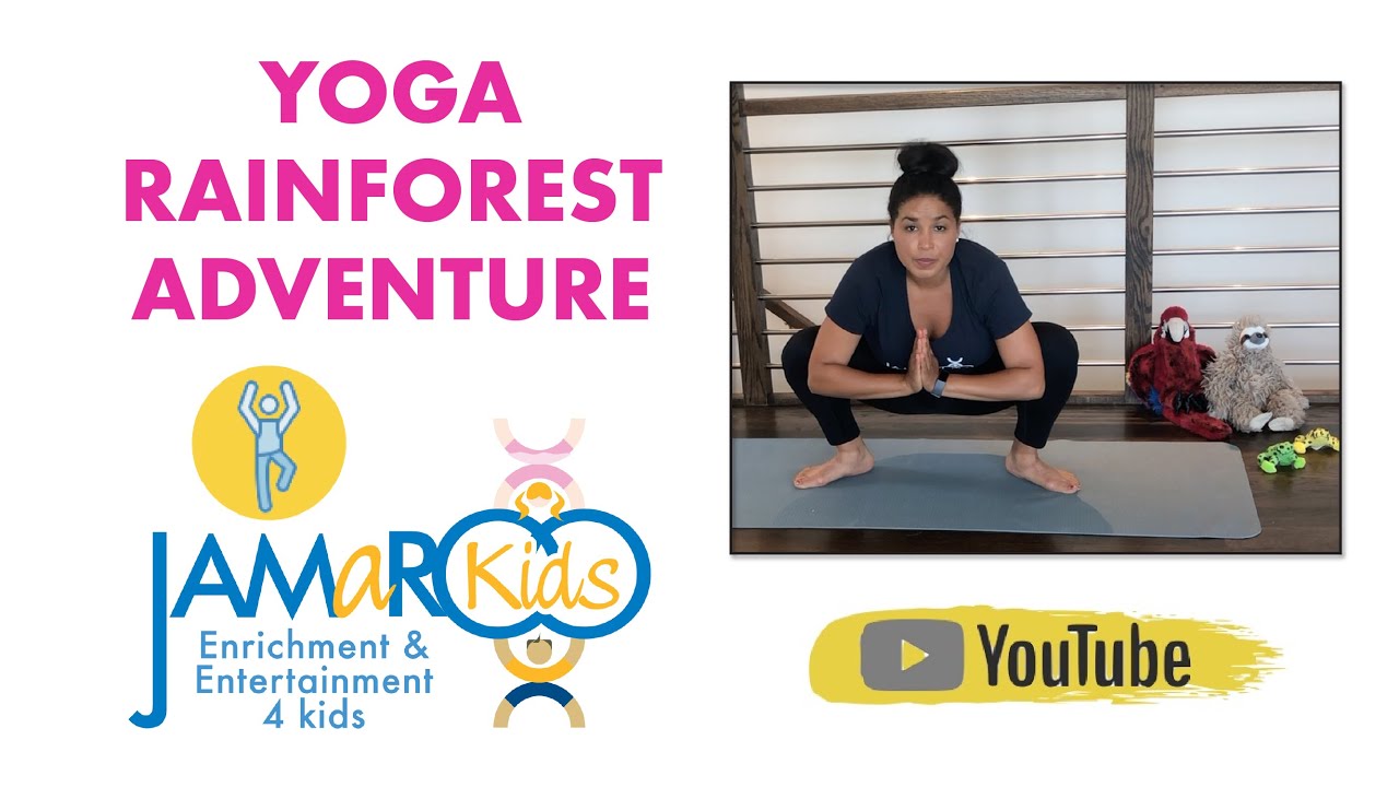 Yoga Rainforest Adventure : Kids Yoga : JAMaROO Kids - YouTube