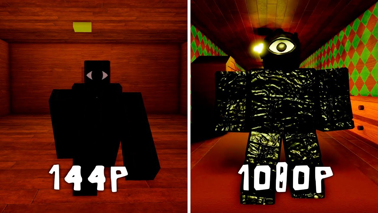 [ROBLOX] Doors but bad v2 VS Doors weird edition | 144p vs 1080p - YouTube