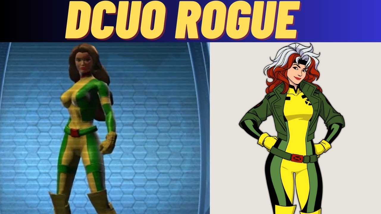 DCUO Character Creation- Rogue - YouTube