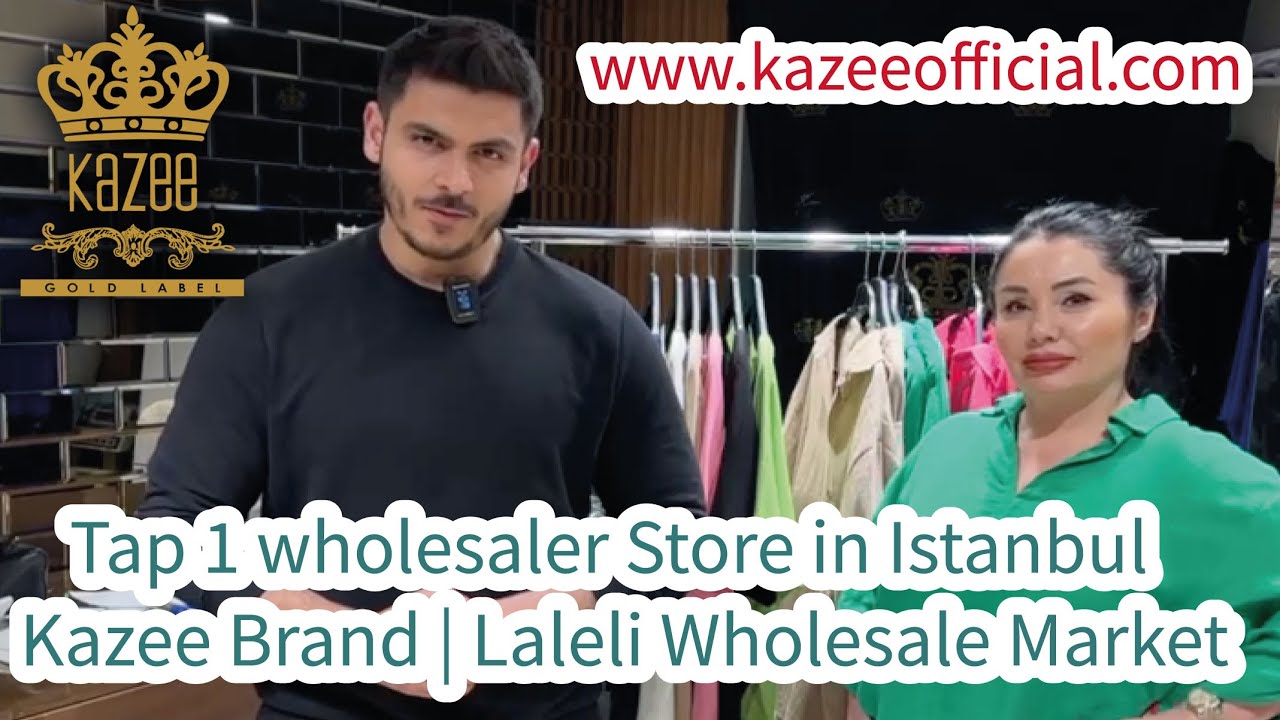 Tap 1 wholesaler Store in Istanbul | Kazee Brand | Laleli Wholesale ...