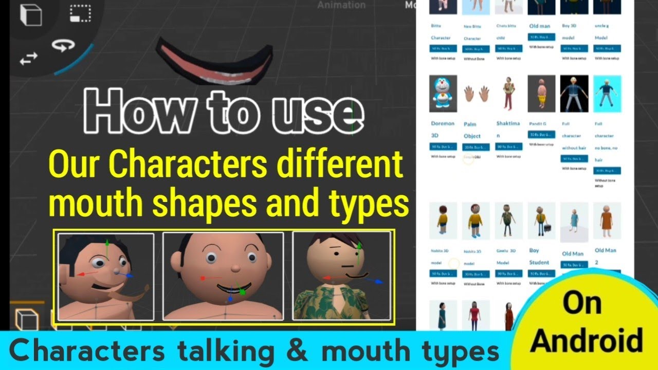 Different Types Of Mouth Shapes