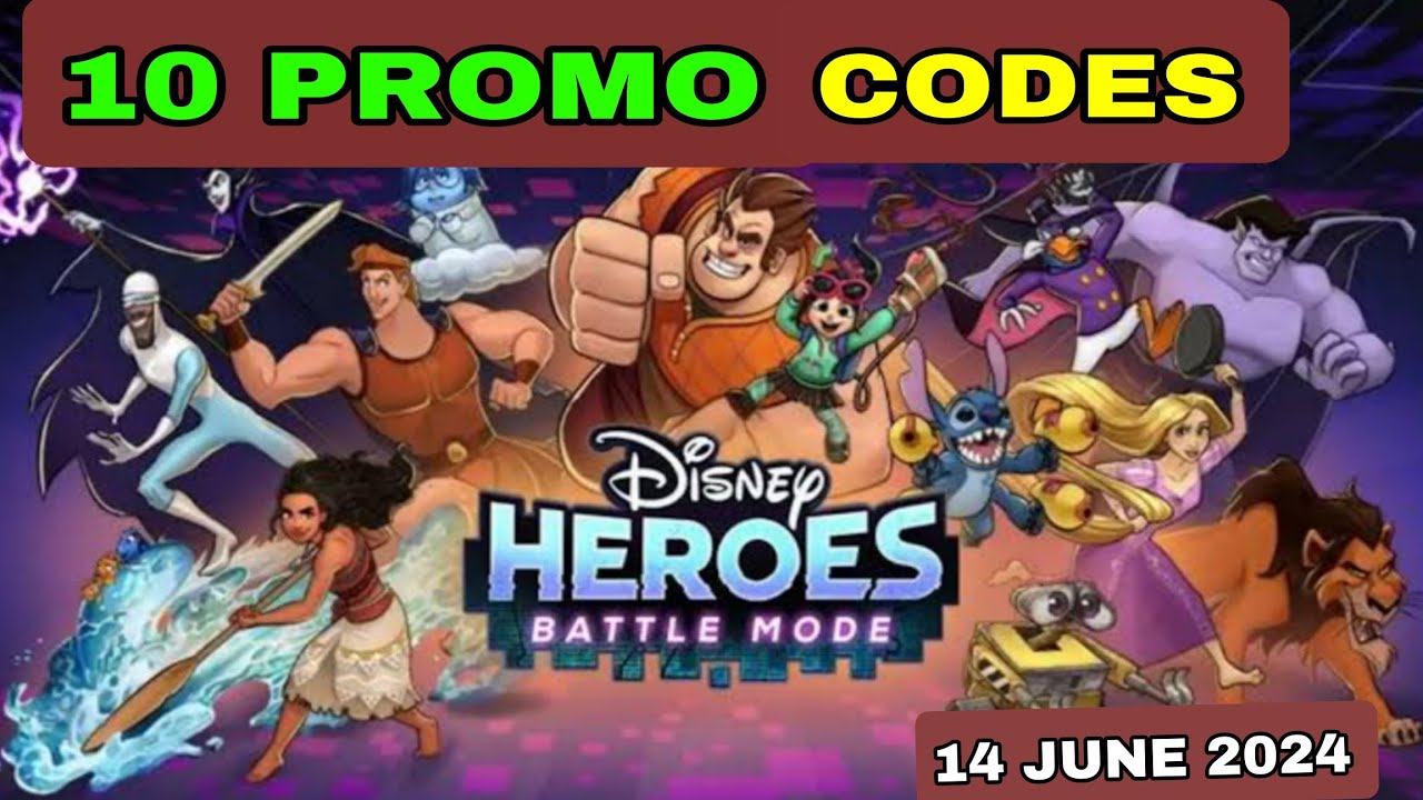 🔥 Disney Heroes Battle Mode Codes | Disney Heroes Promo Codes 2024 ...