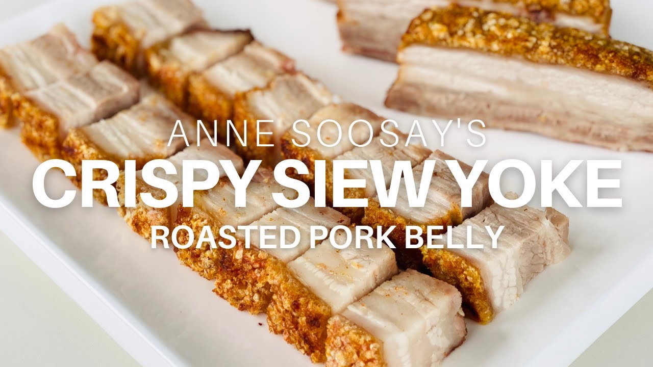 How to make Crispy Siew Yoke/ Roasted Pork Belly - So easy to do, and ...