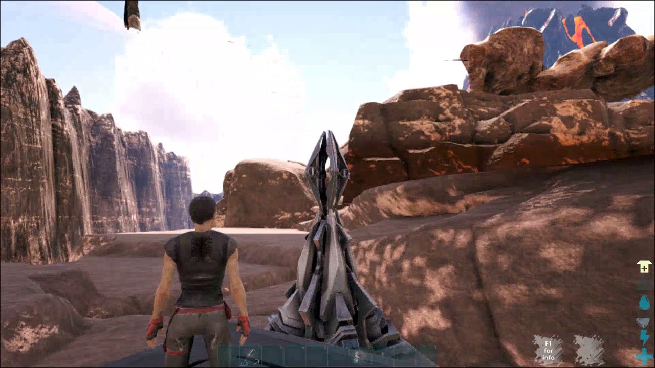 Under the mesh in ark - YouTube