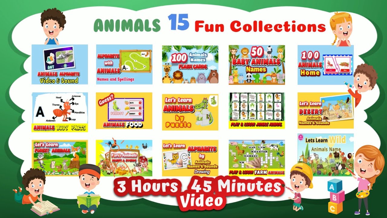 Get Ready for an Animal-tastic Adventure: Fun Collection of All About ...