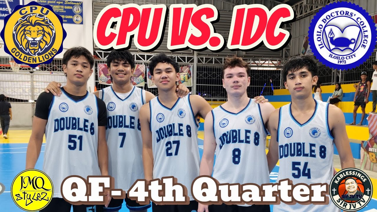 CPU vs. IDC | QF - 4th Quarter | Hablon Festival Basketball League 2025 ...