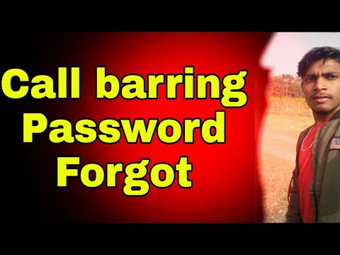 Call barring password forgot,how to get call barring password,forgot ...