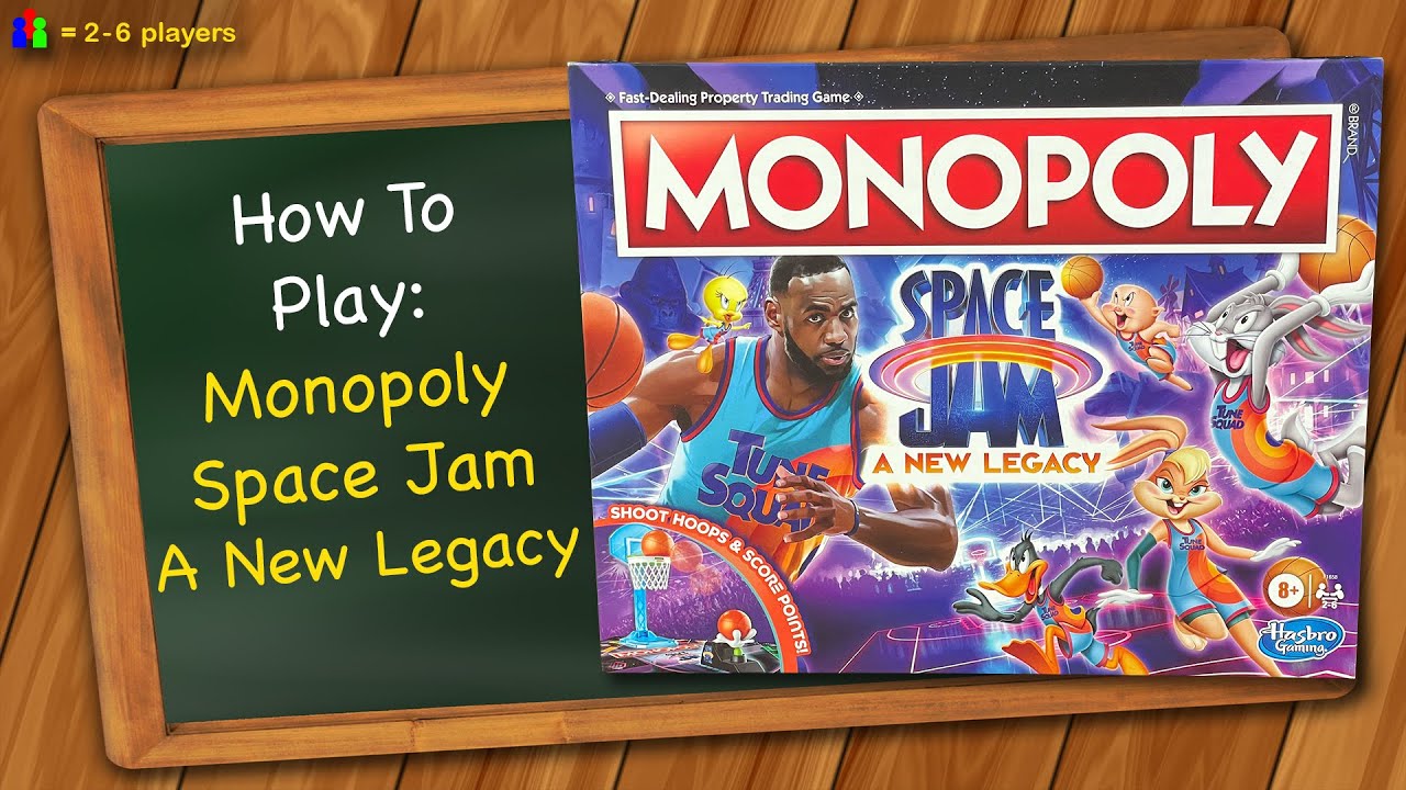 How to play Monopoly Space Jam A New Legacy - YouTube