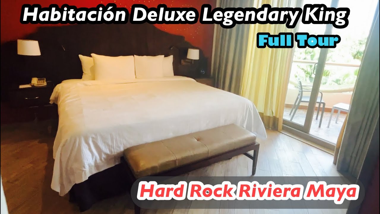 Habitación Deluxe Legendary King. Hard Rock Riviera Maya. - YouTube