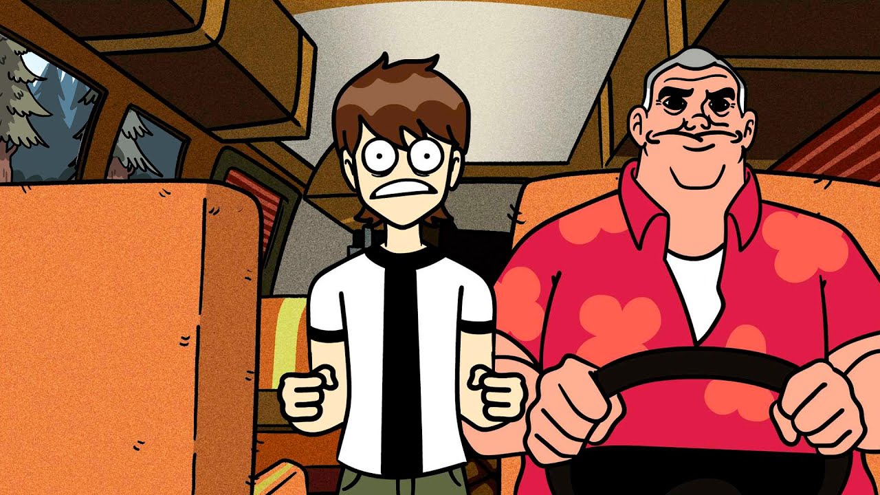 CARRERA DE BUSES 🗣️ (animación) - YouTube