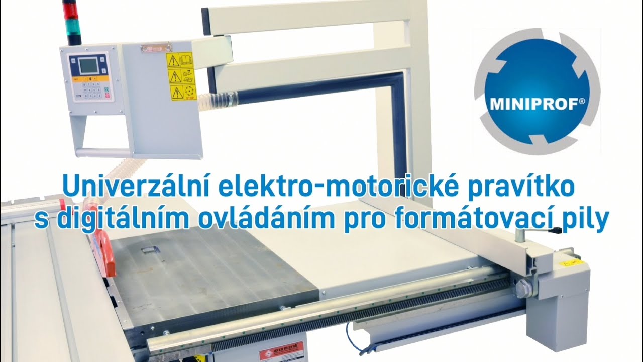 Novinka v MINIPROFU! Univerzální elektro-motorické pravítko s ...