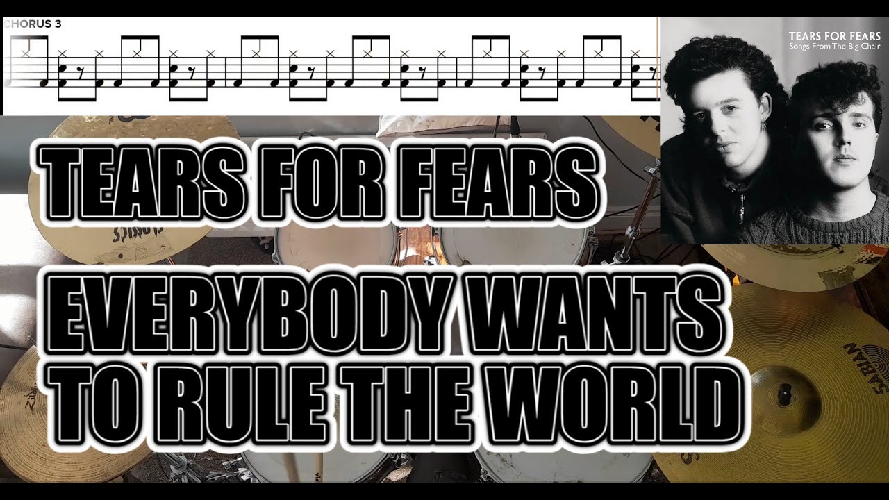 Tears For Fears - Everybody Wants To Rule The World - Drum Cover With ...