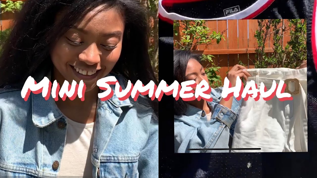 Mini Summer Haul 👟🌹 - YouTube