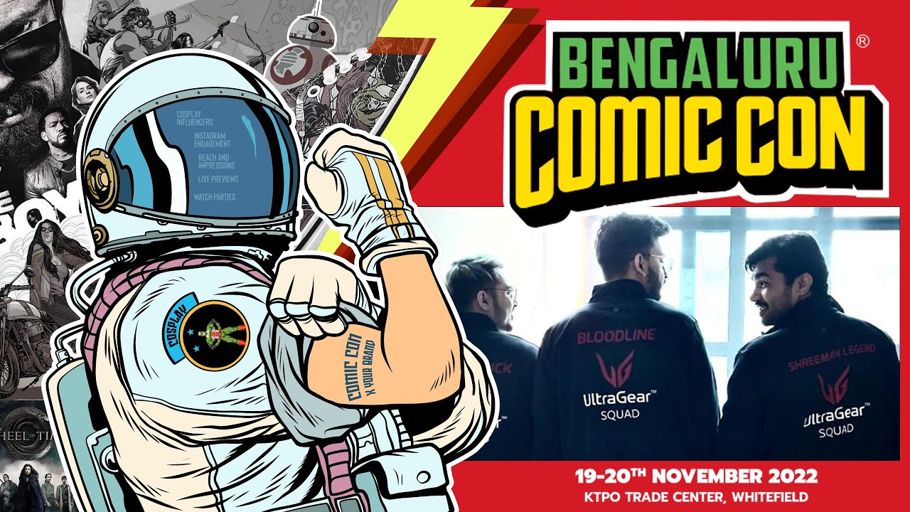 INDIA'S GREATEST POP CULTURE EXPERIENCE | Comic Con India | ShreeMan ...