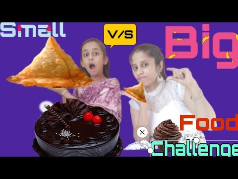 Small vs Big Food Challenge - YouTube
