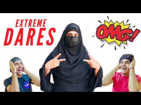 Wall of Dares With Nephew and Sister | Syeda Anfaal - YouTube