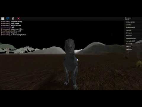 Roblox Isla Sorna World Raptors Showcase - YouTube