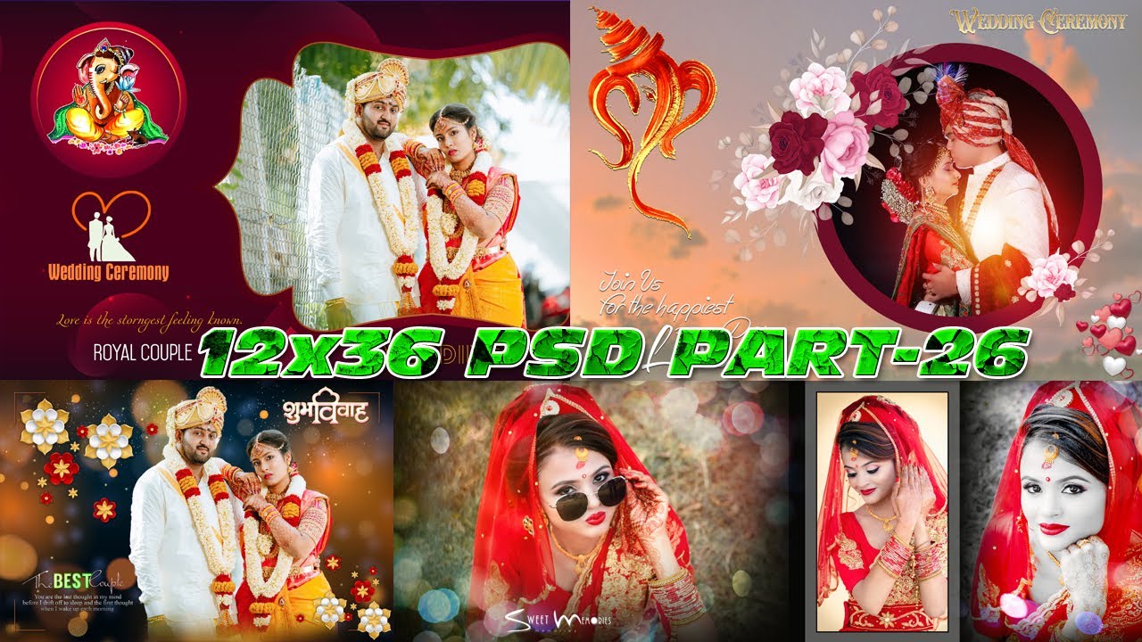 12x36 Psd template part-26 free download - YouTube