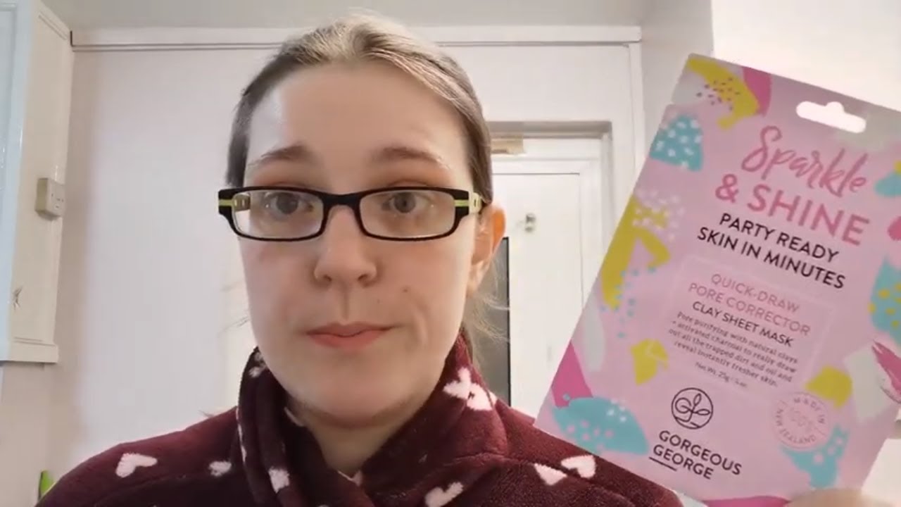 Party Ready Skin In Minutes #Sheetmask #Skincare #ClayMask - YouTube