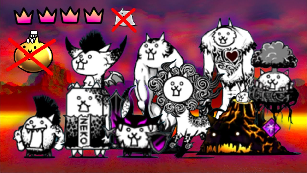 -Battle Cats- One Lineup All Maniac Cats | No Gacha, Special Only - YouTube