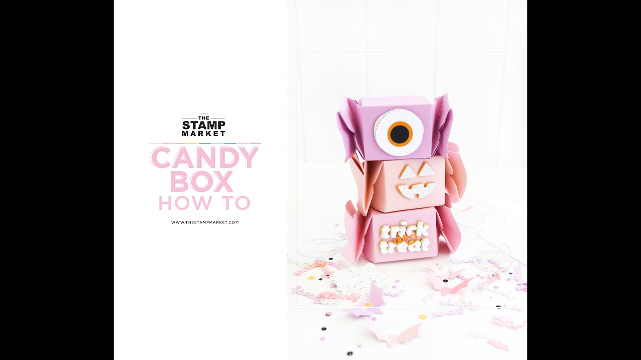 CANDY BOX DIE HOW TO - YouTube