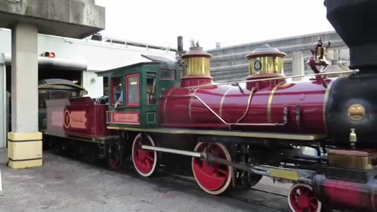 Disney's "Behind the Magic of our Steam Trains" Tour - YouTube