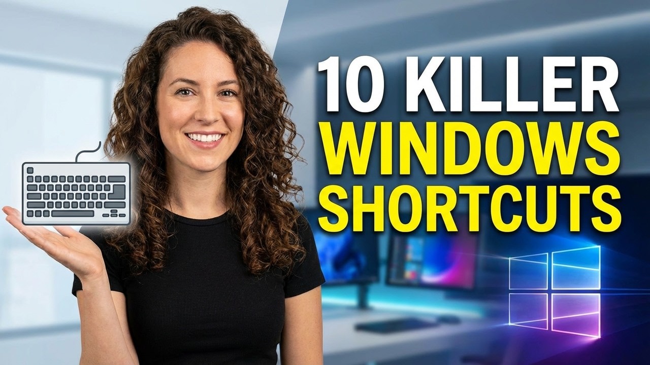 🔠 TOP 10 WINDOWS KEYBOARD SHORTCUTS Included WIN Key - windows ...