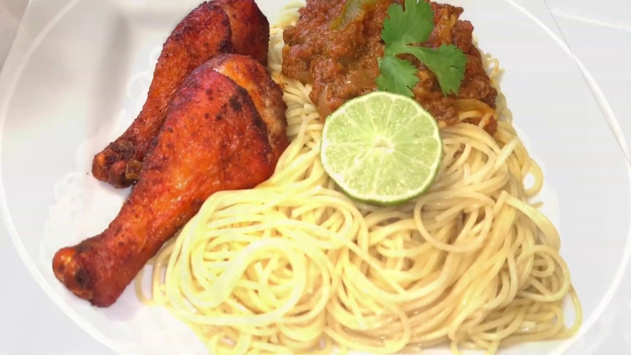 Suugo, baasto iyo Dooro / pasta , sauce, chicken - YouTube