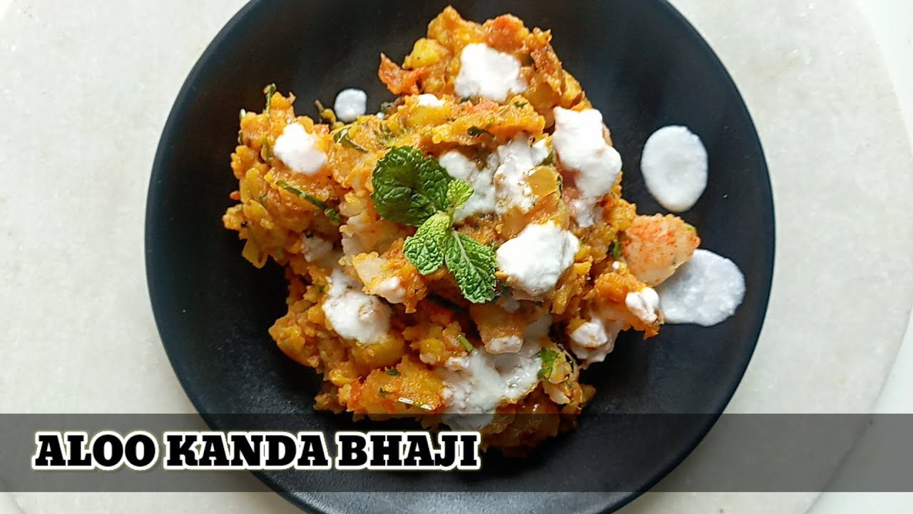 ALOO KANDA BHAJI RECIPE | ALOO PYAAZ KI CHATPATI SABJI - YouTube