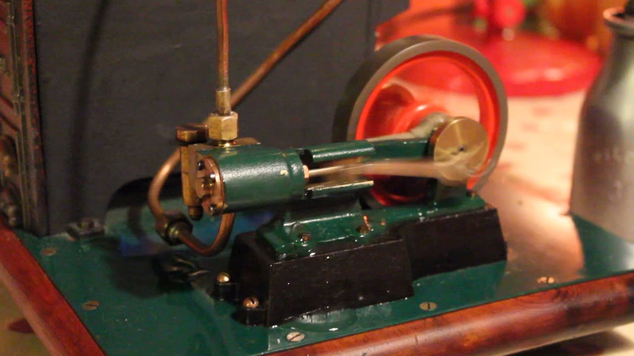 Bassett-Lowke Tangye No.1 plant running - YouTube