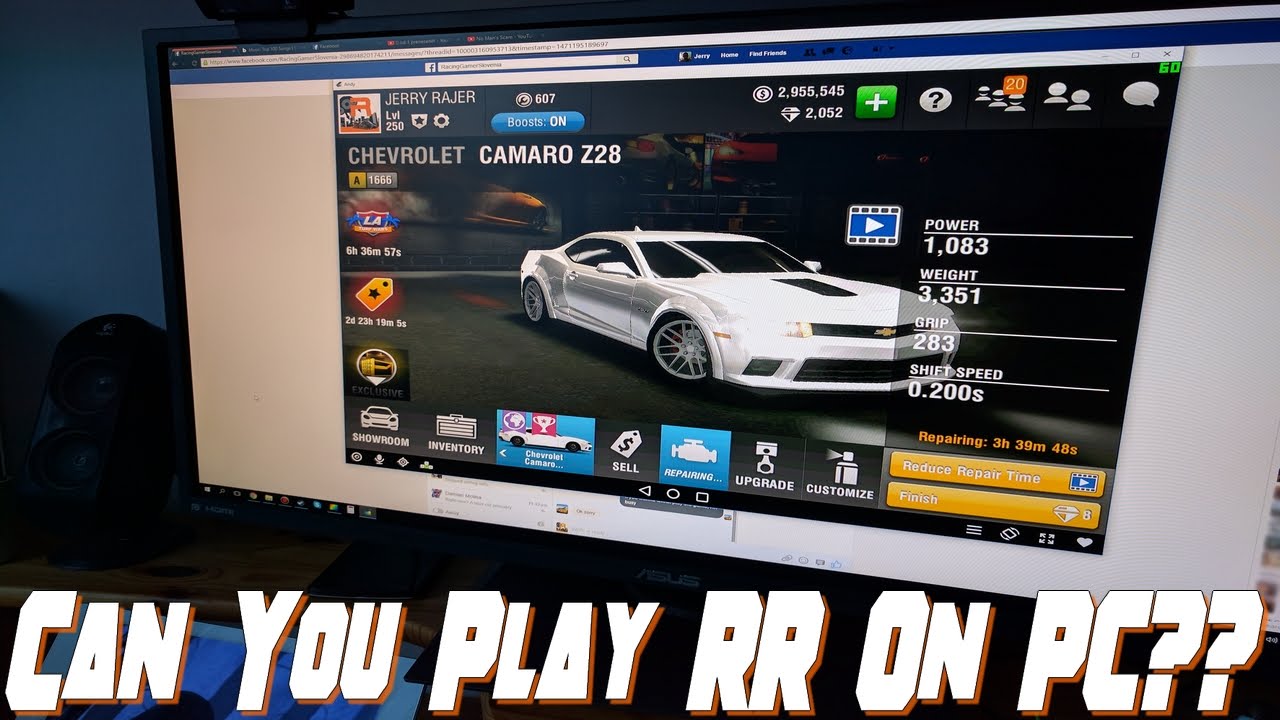 Can You Play Racing Rivals On PC? - YouTube