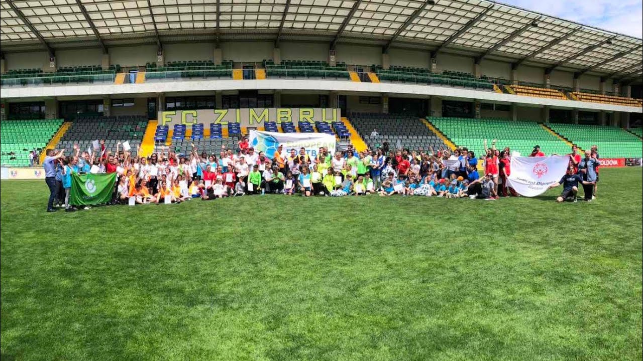 Final of European Football Week 2023. 27 May 2023, Zimbru stadium ...