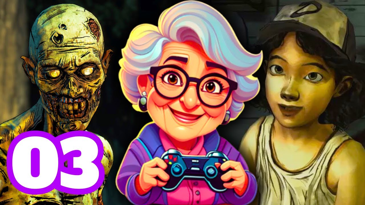 Surviving Zombies with GRANDMA | Telltale TWD pt. 3 - YouTube