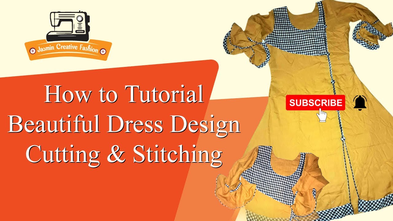 # Simple # Easy # Unique Dress Design Creative Dress Design Cutting and ...