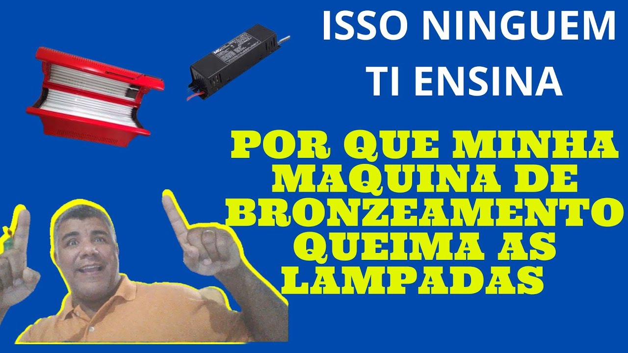 como trocar reator maq de bronzear #shots #seguroresidencial # ...