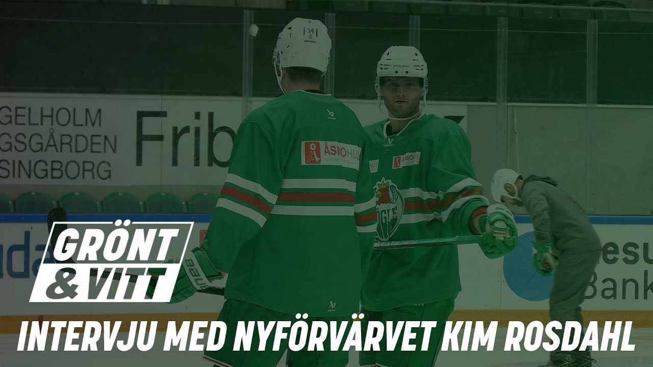 Kim Rosdahl ser fram emot ispremiären och första säsongen i Rögletröjan ...