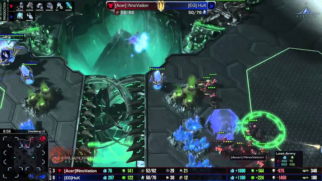 SC2 Destiny I INnoVation vs HuK Game 4 Grand Finals Starcraft 2 2014 ...