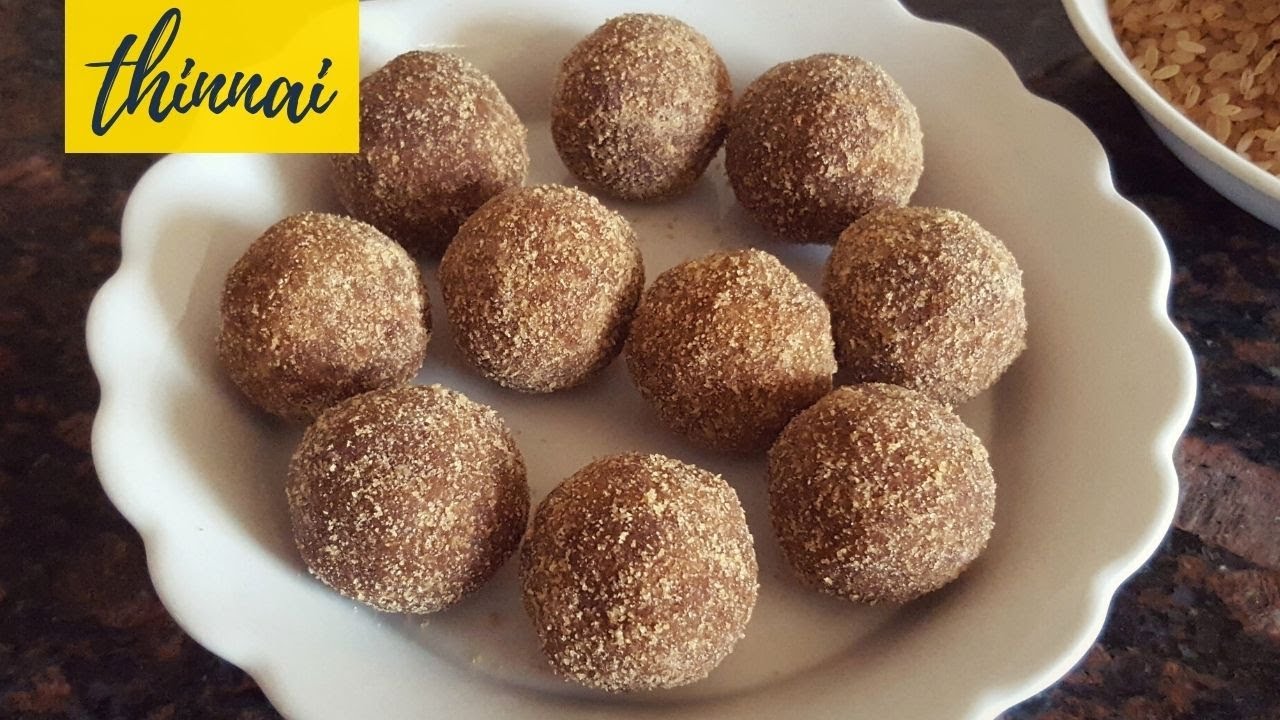 சிவப்பு அரிசியில் சுவையான லட்டு | Red Rice Recipe in Tamil | Rice laddu ...