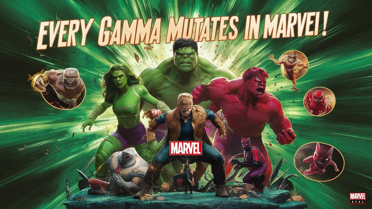 Every Gamma Mutate in the Marvel Universe Explained! - YouTube