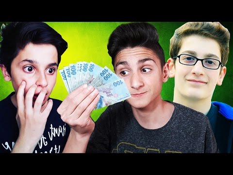 YOUTUBER'LARDAN 1000 TL BORÇ İSTEDİM (GENÇ HANE - KERİM DEMİR)