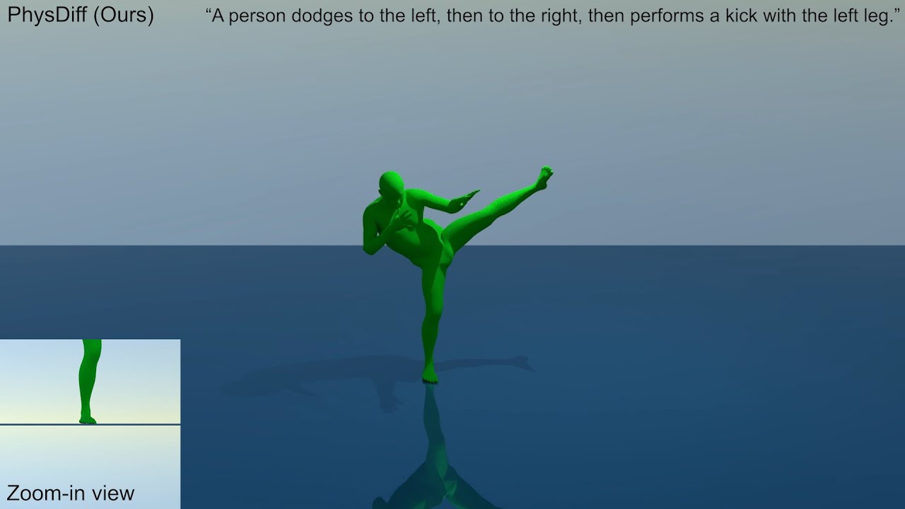 PhysDiff: Physics-Guided Human Motion Diffusion Model - YouTube